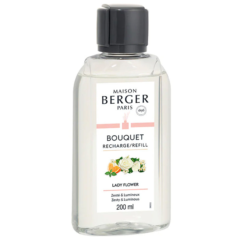 Navulling geurstokjes 200ml Lady Flower – Parfum voor in Huis